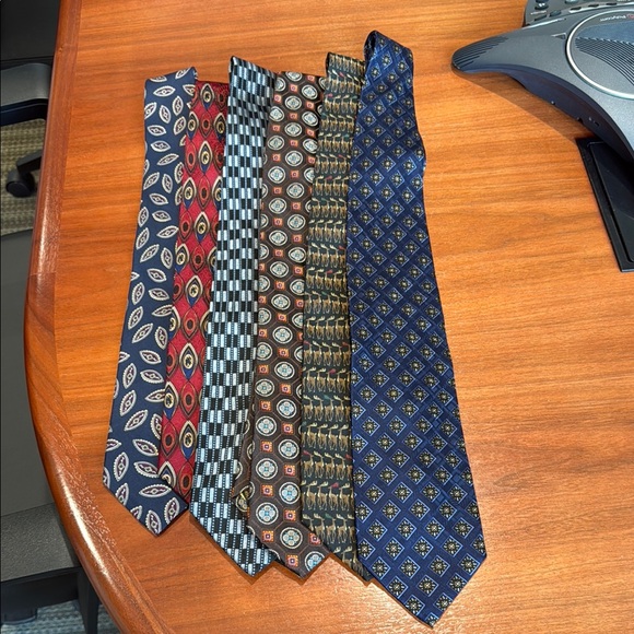 Nordstrom | Accessories | Nordstrom Red And Blue Silk Ties Collection ...